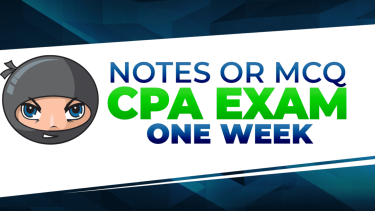 NINJA Notes vs NINJA MCQ for CPA Exam Final Review | Another71.com