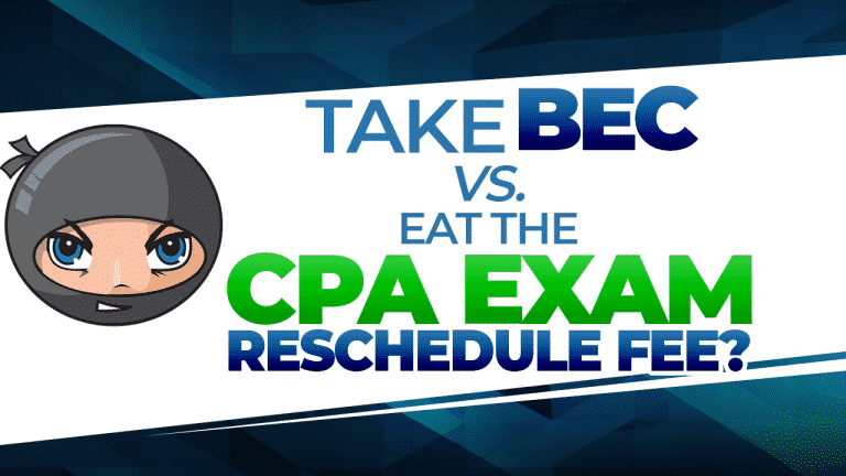 CRAM BEC vs CPA Exam Prometric Rescheduling Fee | Another71.com