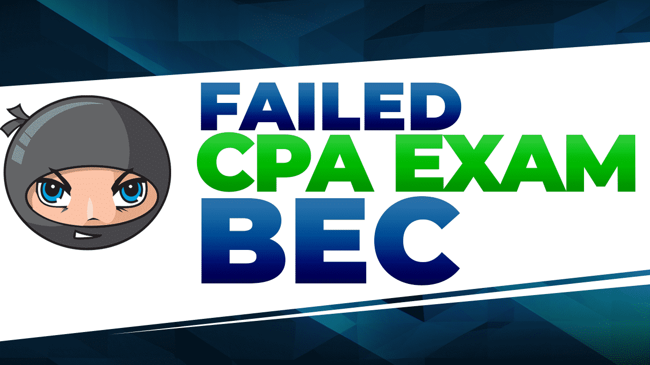 Failed CPA Exam BEC. Now what? | Another71.com