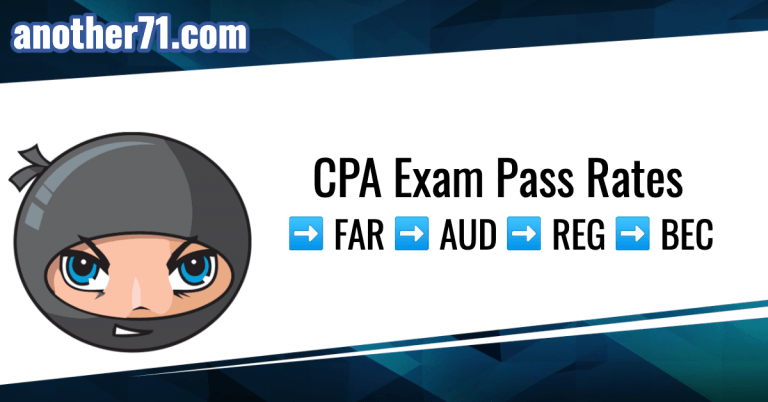 CPA Exam Pass Rates From Last 15 Years (2006-2022) | Another71.com